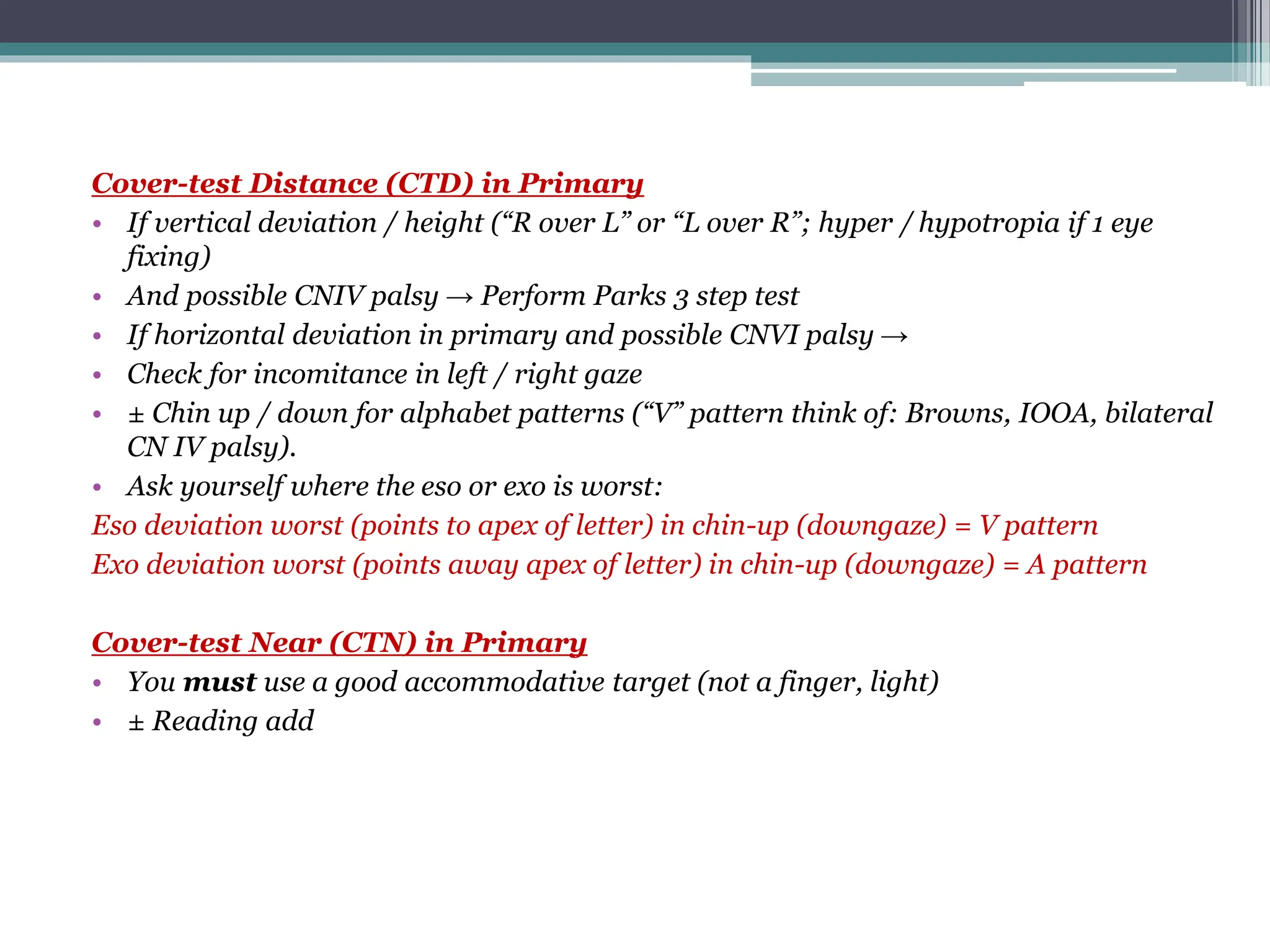 STRABISMUS EXAMINATION.pptx............. | PPTX
