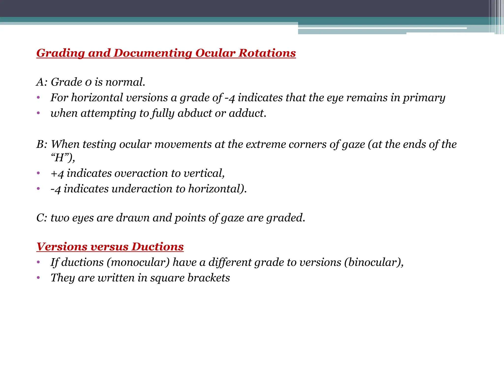 STRABISMUS EXAMINATION.pptx............. | PPTX