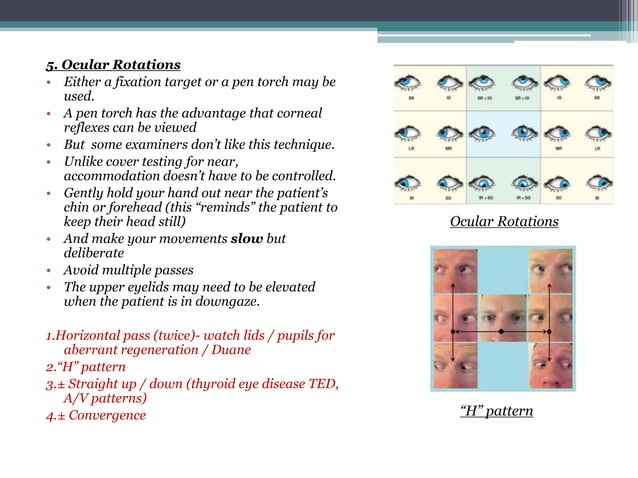 STRABISMUS EXAMINATION.pptx............. | PPTX