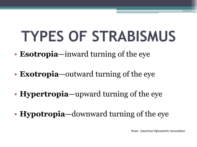 Strabismus basic for ophthalmic assistant student | PPT