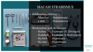 Strabismus 2019 | PPTX