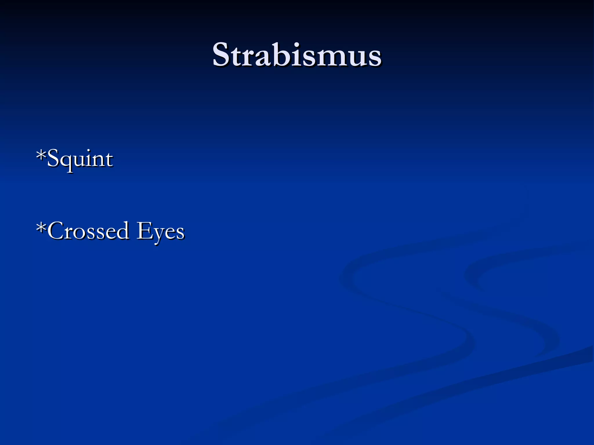 Strabismus | PPT