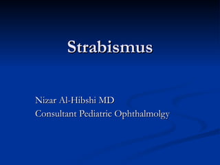 Strabismus | PPT