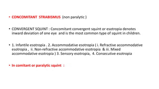 Strabismus o.a class | PPT