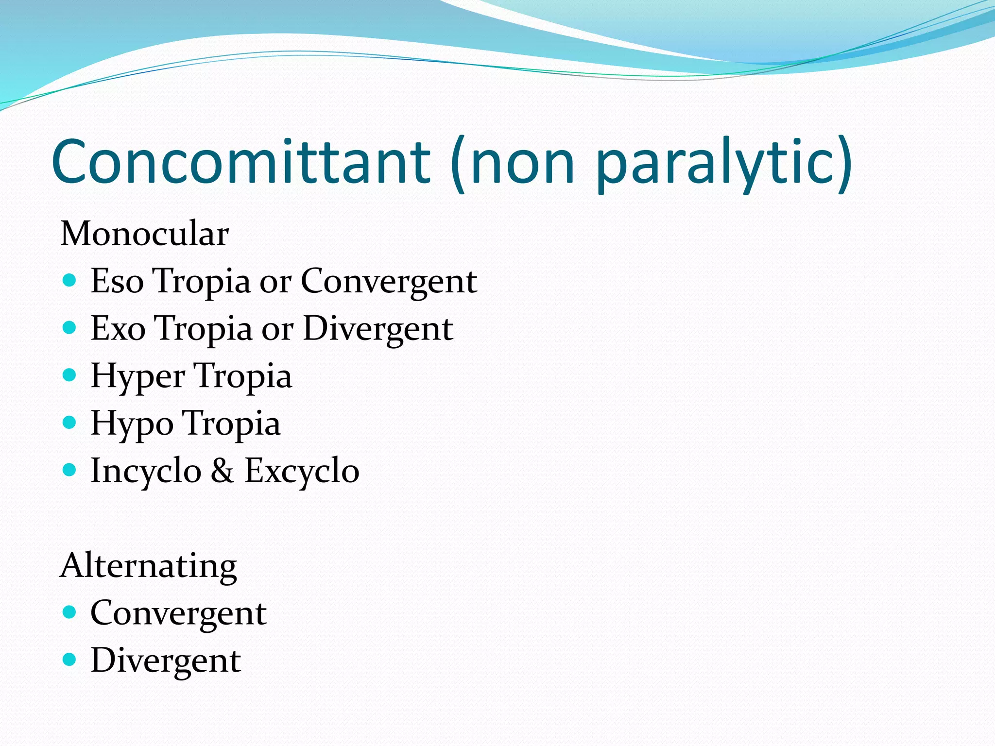 Strabismus patients evaluation | PPTX