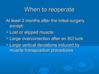 Strabismus surgery made simple: Dr. Madhu Karna Strabismologist | PPT ...