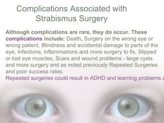 Strabismus Surgery Outcomes | PPT