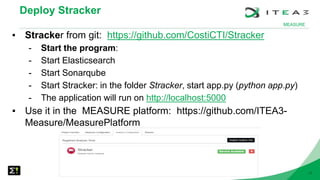 Stracker analysis-tool& Metric forecasting in Softeam | PPT