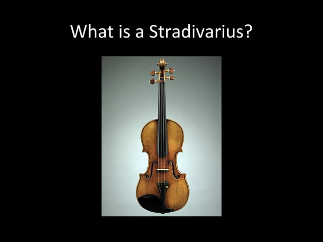 The Secret of Strads | PPT