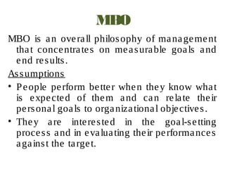 Strategic planning & management by objectives (mbo) | PPT