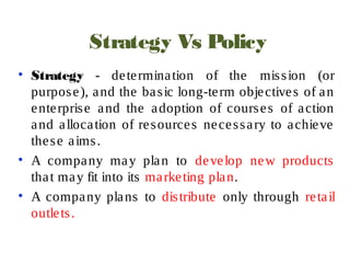 Strategic planning & management by objectives (mbo) | PPT
