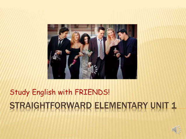 English with Friends for Beginners | PPT