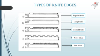 Straight knife ppt | PPTX