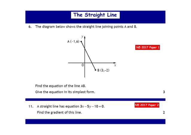 Straight line | PPT