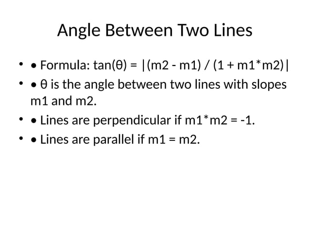 Straight_Line_Class11_Updated.pptx class 11th maths | PPTX