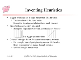 Straight Line Distance Heuristic | PPT