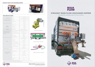 BULK-FLOW Straight Mass Flow Hopper brochure | PPT