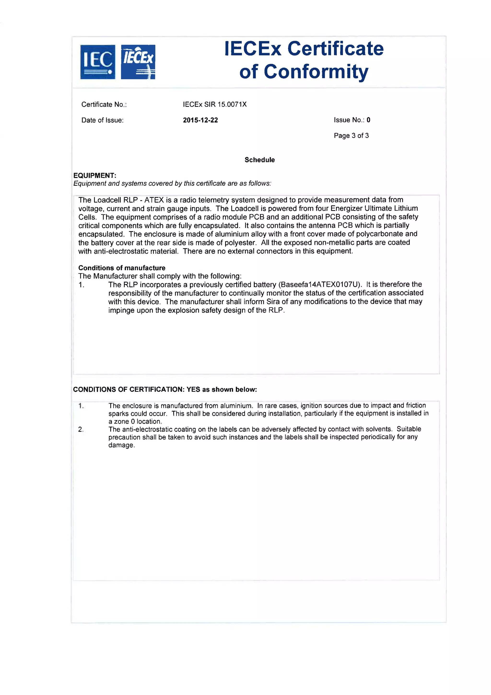 Straightpoint ATEX & IECEx load monitoring products for hazardous areas ...