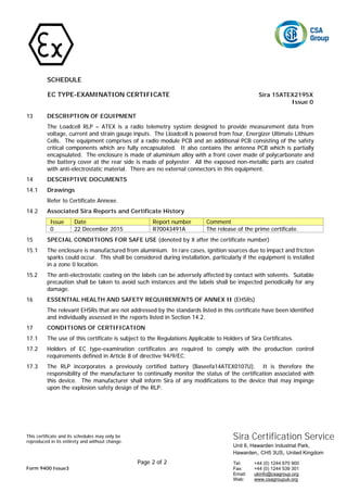 Straightpoint ATEX & IECEx load monitoring products for hazardous areas ...