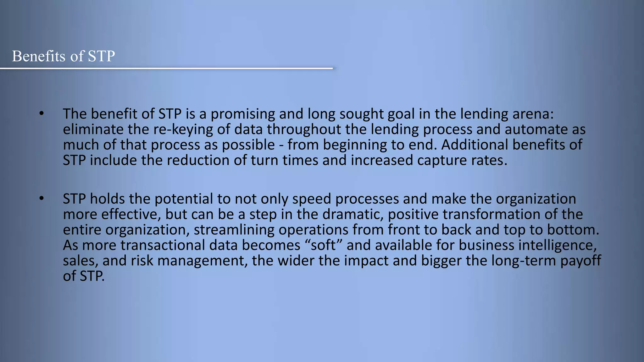 Straight Through Processing | PPTX