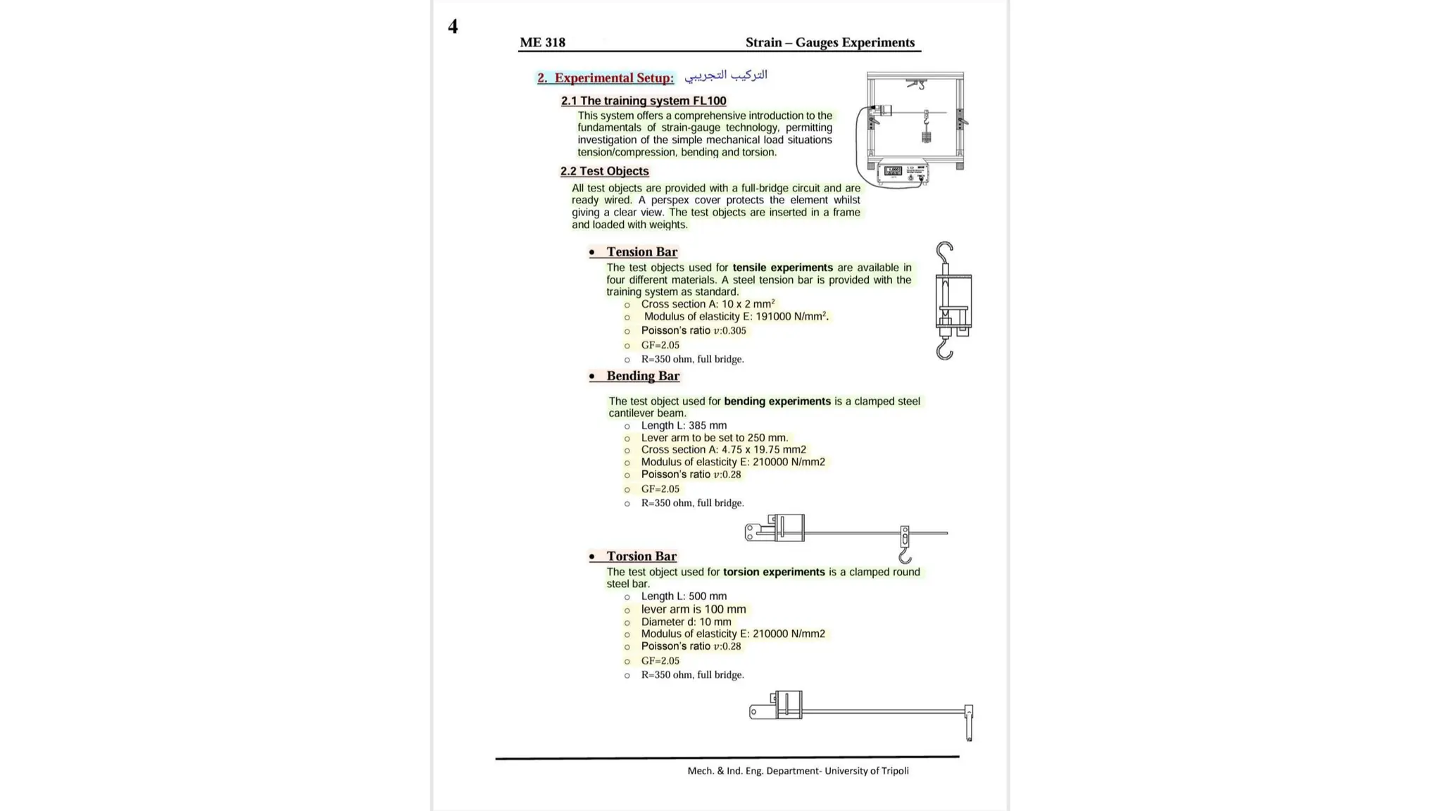 Experimental Strain Gauges Measurement .pptx