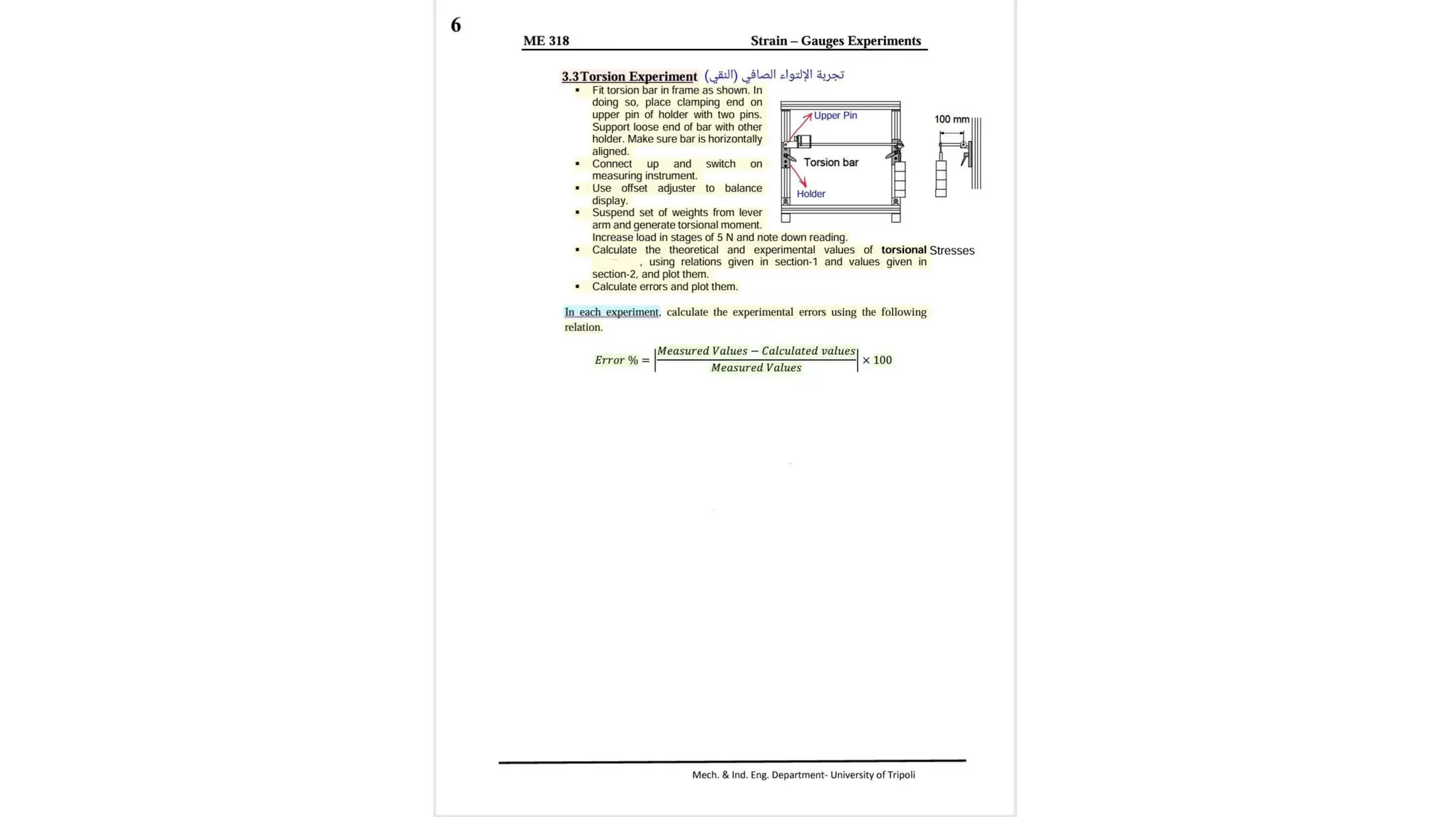 Experimental Strain Gauges Measurement .pptx