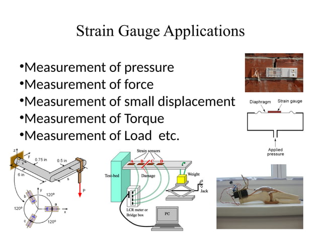 strain gauge paper presentation for senor | PPT