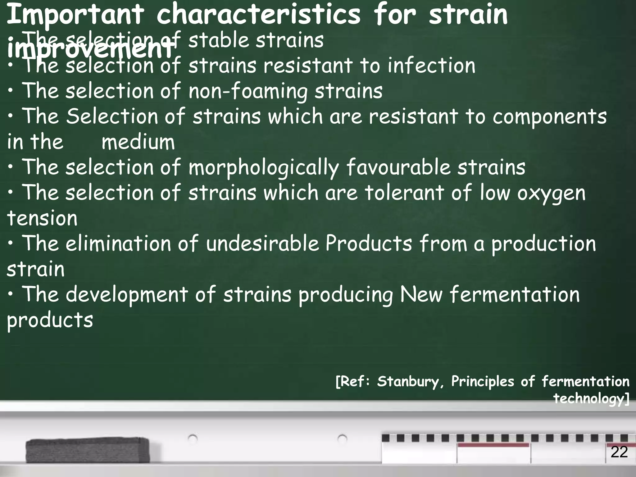 Strain Improvement | PPTX