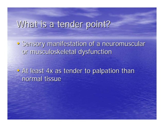Strain counterstrain powerpoint | PDF