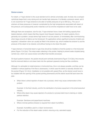 Pipeline Strainers - A Tutorial | PDF