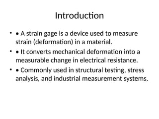 Strain_Gage_Presentation unit-2 sensors.pptx