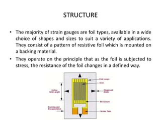 Strain gauge | PPTX