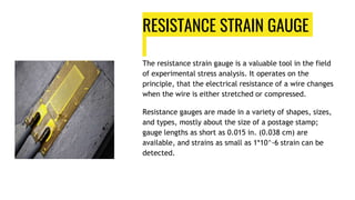 Strain Gauge.pptx | Physics | Science