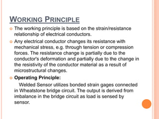 Strain gauge loadcell ppt | PPTX