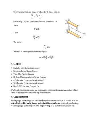 Strain Gauges (Autosaved).docx | Physics | Science