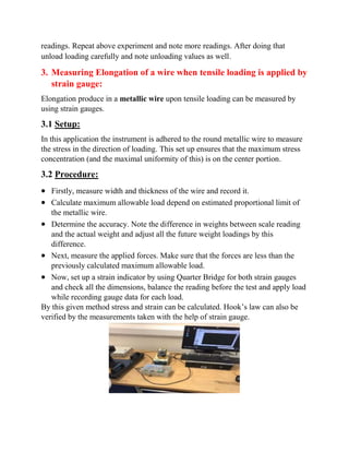 Strain Gauges (Autosaved).docx | Physics | Science