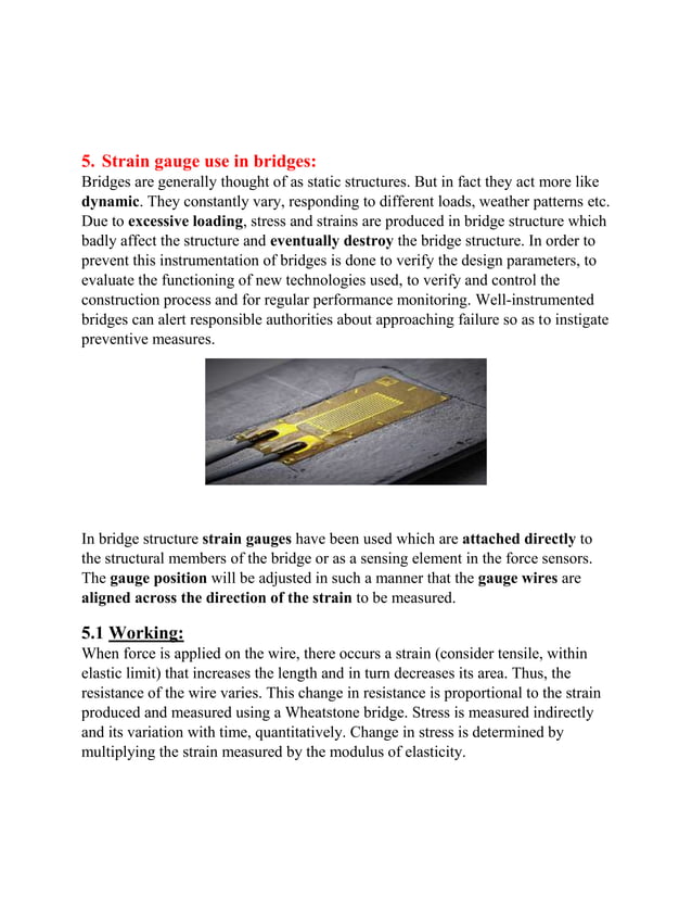 Strain Gauges (Autosaved).docx | Physics | Science