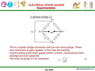 strain gauge structure analysis by experiment.ppt