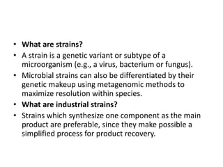 Strain Improvement.pptx QWERTUIOPDFGJSDFG | PPT