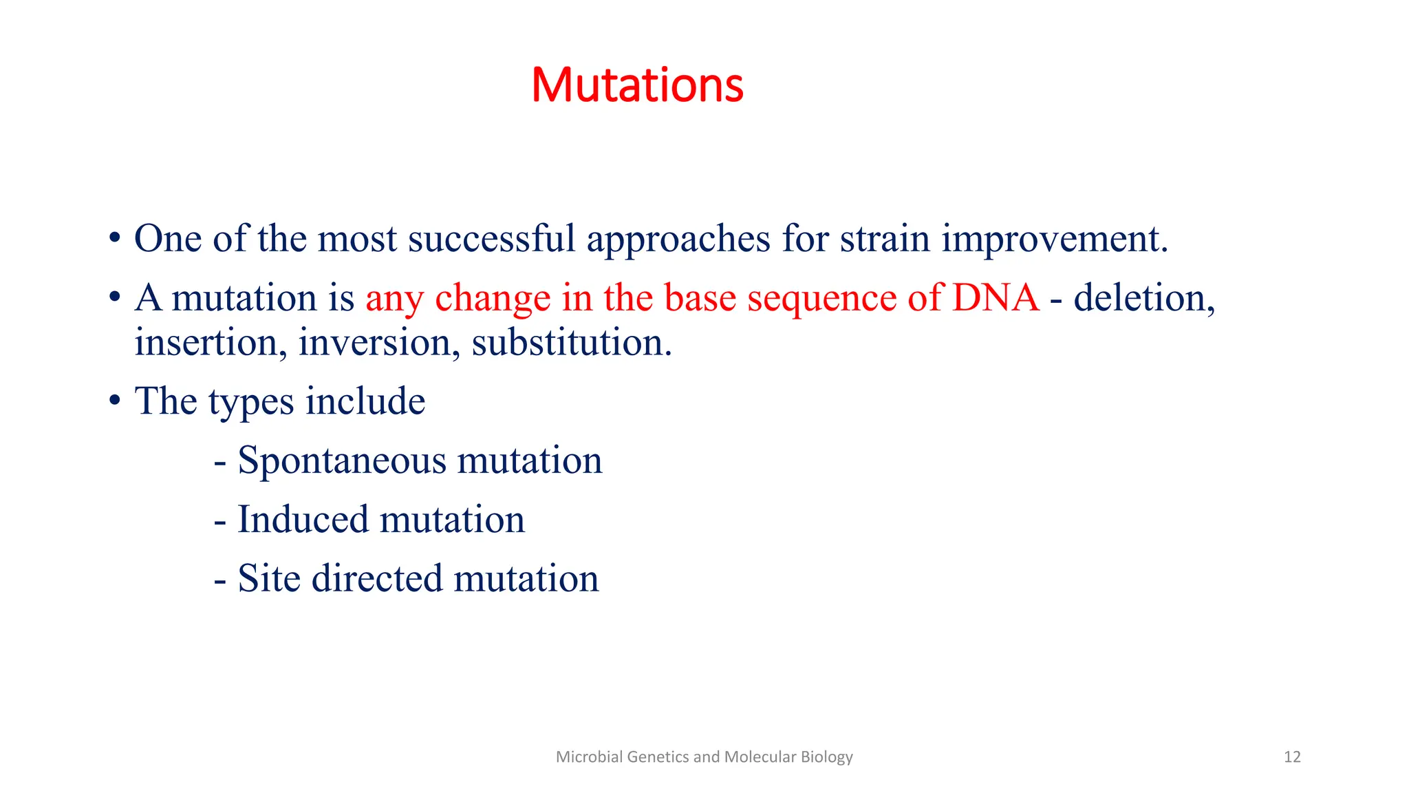 Strain improvement in microbial genetics .pptx
