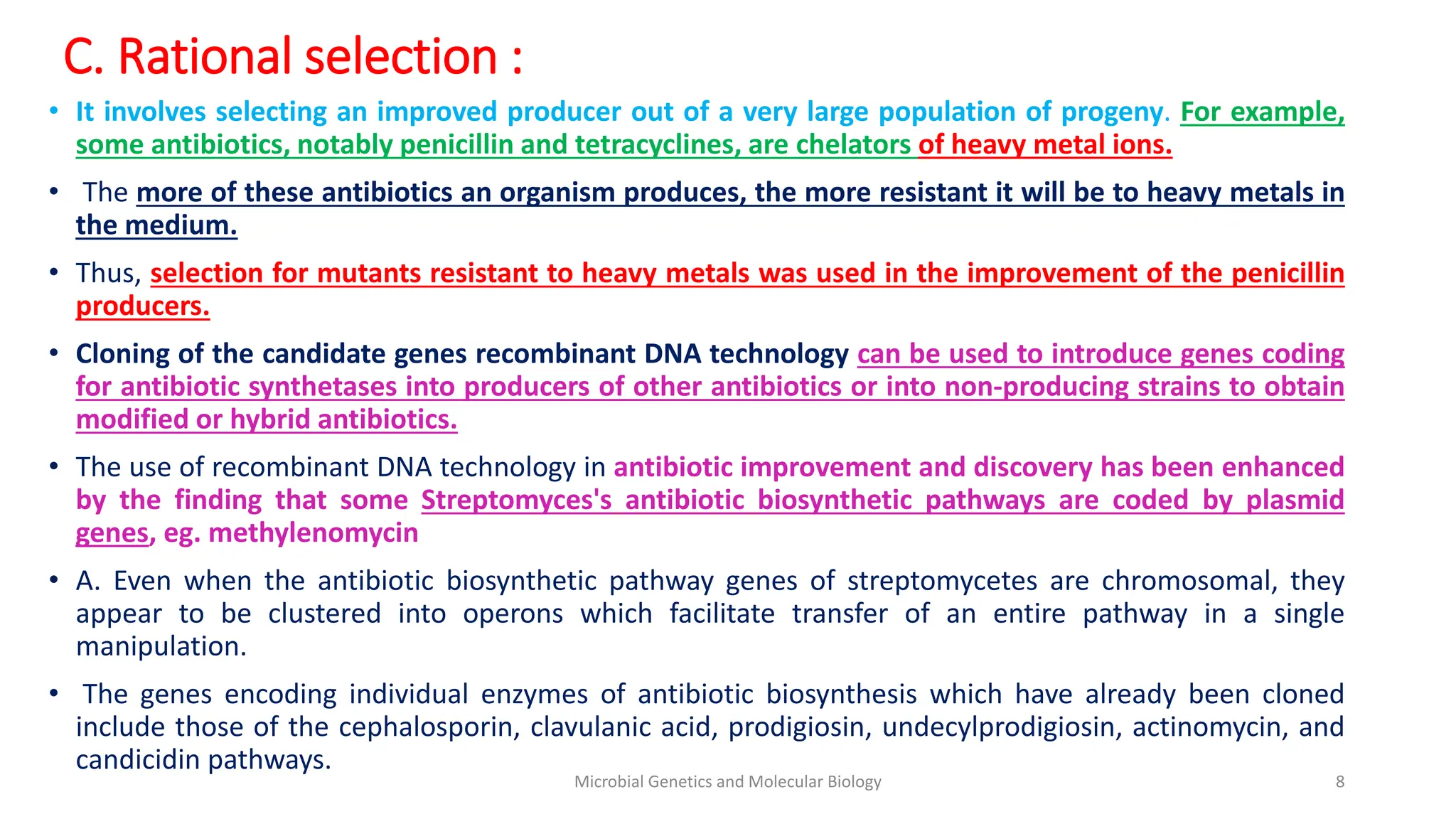 Strain improvement in microbial genetics .pptx