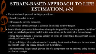 Strain life approach | PDF