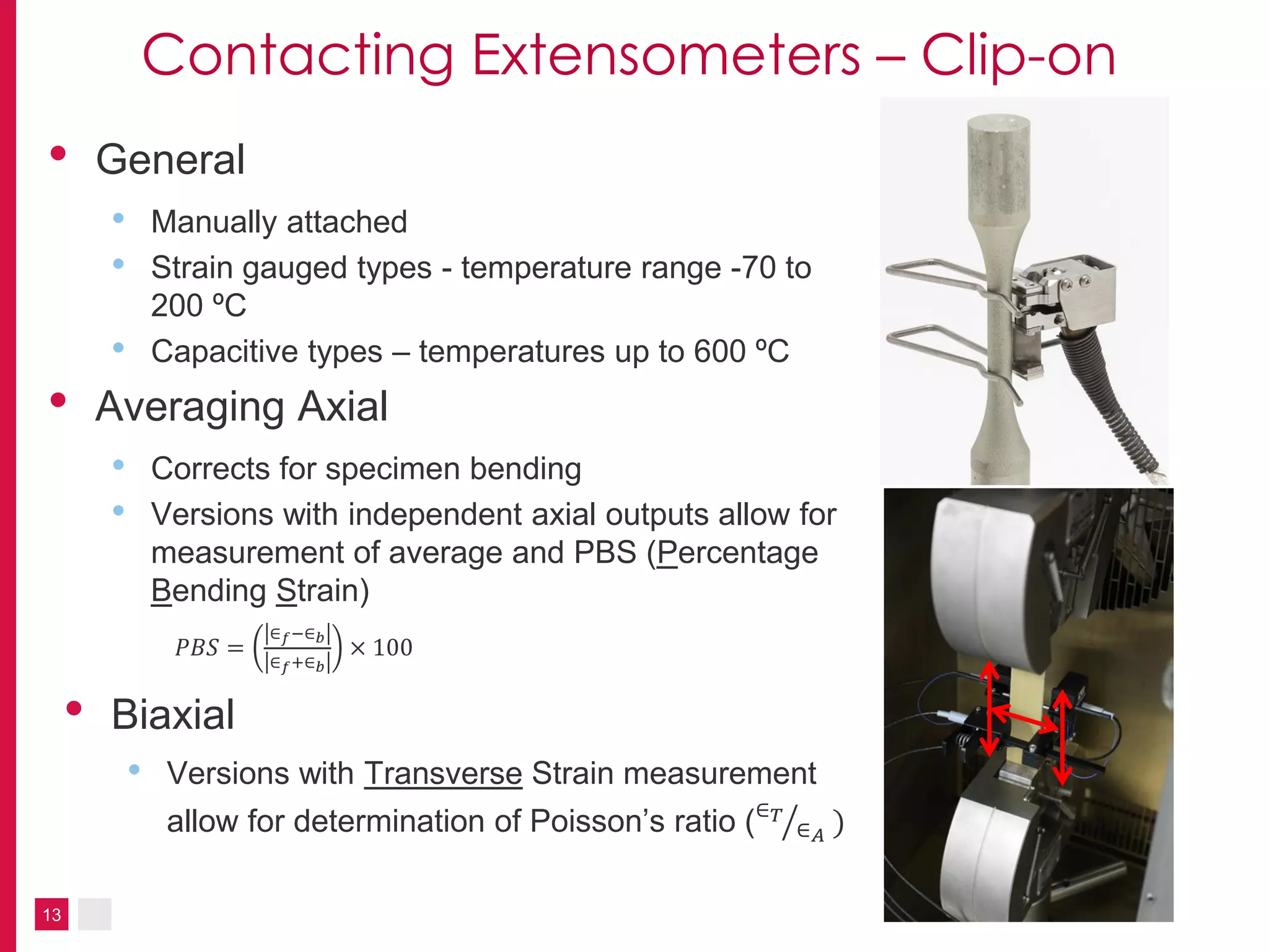 Strain Measurement Techniques for Composites Testing | PDF