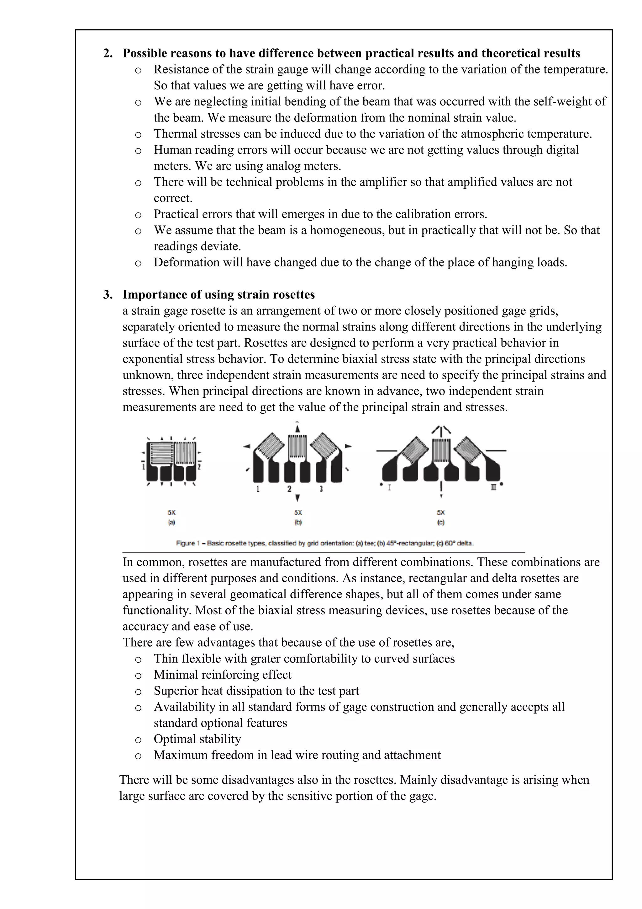 Strain measuring techniques and applications | PDF