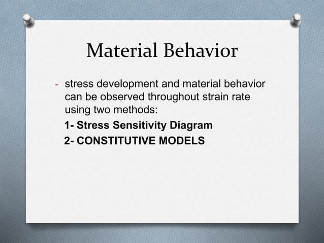 Behavior of Metals according to their strain rate ppt | PPTX
