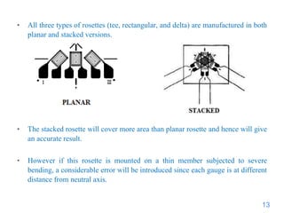 Strain rosette analysis 1 | PPTX