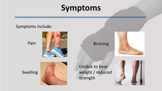 Strains & Sprains | PPTX