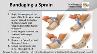 Strains & Sprains | PPTX