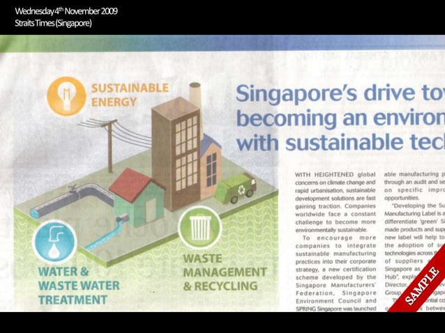 Straits Times Infographic Example | PPTX