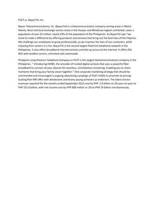 bullying | DOCX | Telecommunications Industry | Industries